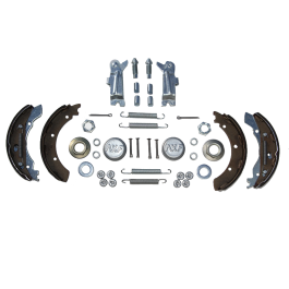 Complete brake shoe axle + spreaders kit 1500kg - Goliath-Store